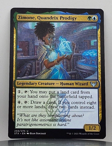 Zimone, Quandrix Prodigy - Strixhaven: School of Mages - STX - 250/275 ...