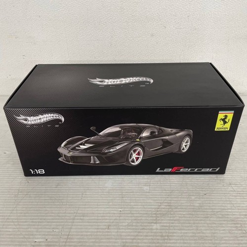 ELITE Hot Wheels LaFerrari Black 1 18 Scale Mini Car Model Rare to ...