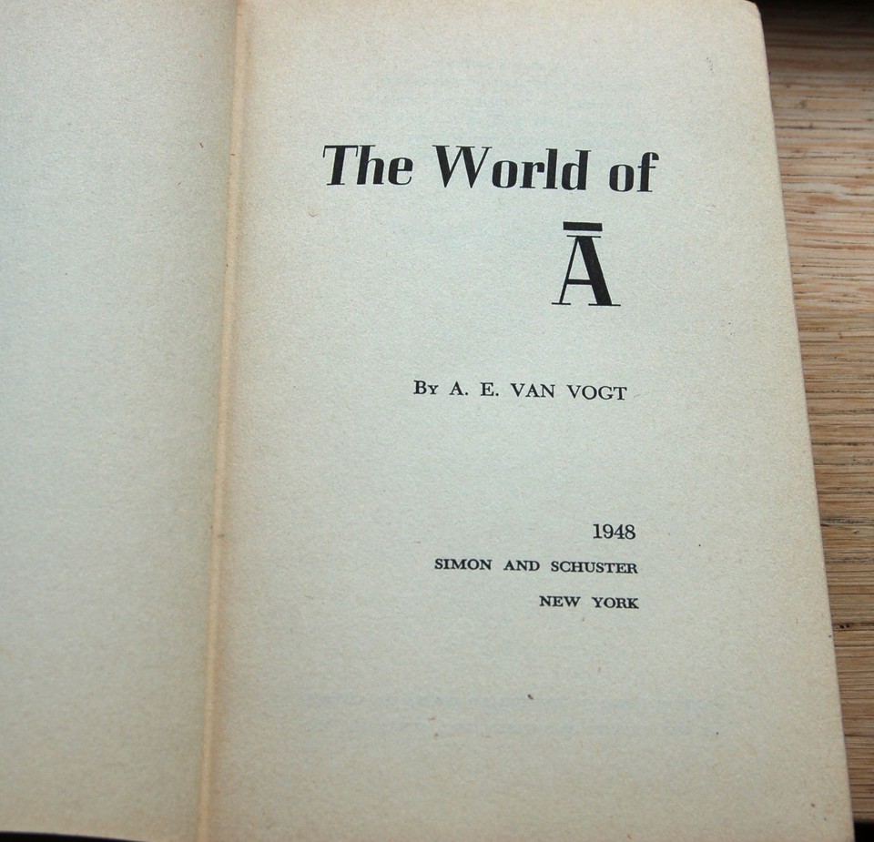 A E VAN VOGT THE WORLD OF NULL A First Edition | eBay UK