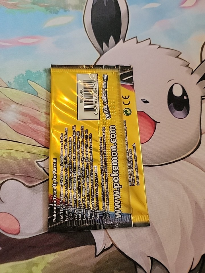 2019 Pokemon 3 Card Booster Pack Sun & Moon TEAM UP Factory Sealed | eBay