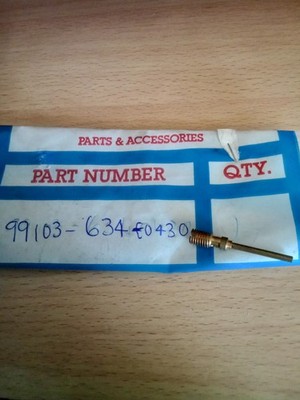 GENUINE HONDA CAR PARTS SLOW JET #43 99103-634-0430 | eBay Australia