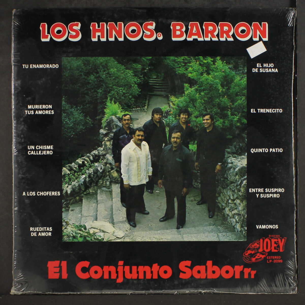 EL CONJUNTO SABORRR: los hnos. barron DISCOS JOEY 12" LP 33 RPM Sealed ...