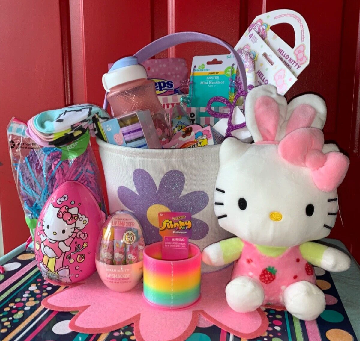 Hello Kitty Gift Basket
