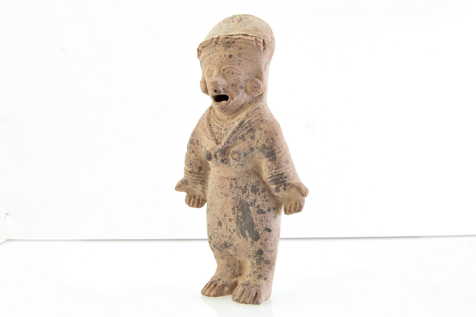 Antique Pre-Columbian Style Standing Figure in Ceremonial Dress (V3240 ...