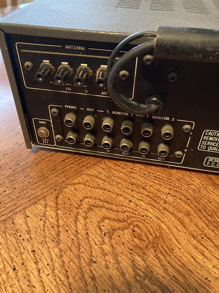 Rotel Stereo Receiver Vintage Model RX-550 | eBay