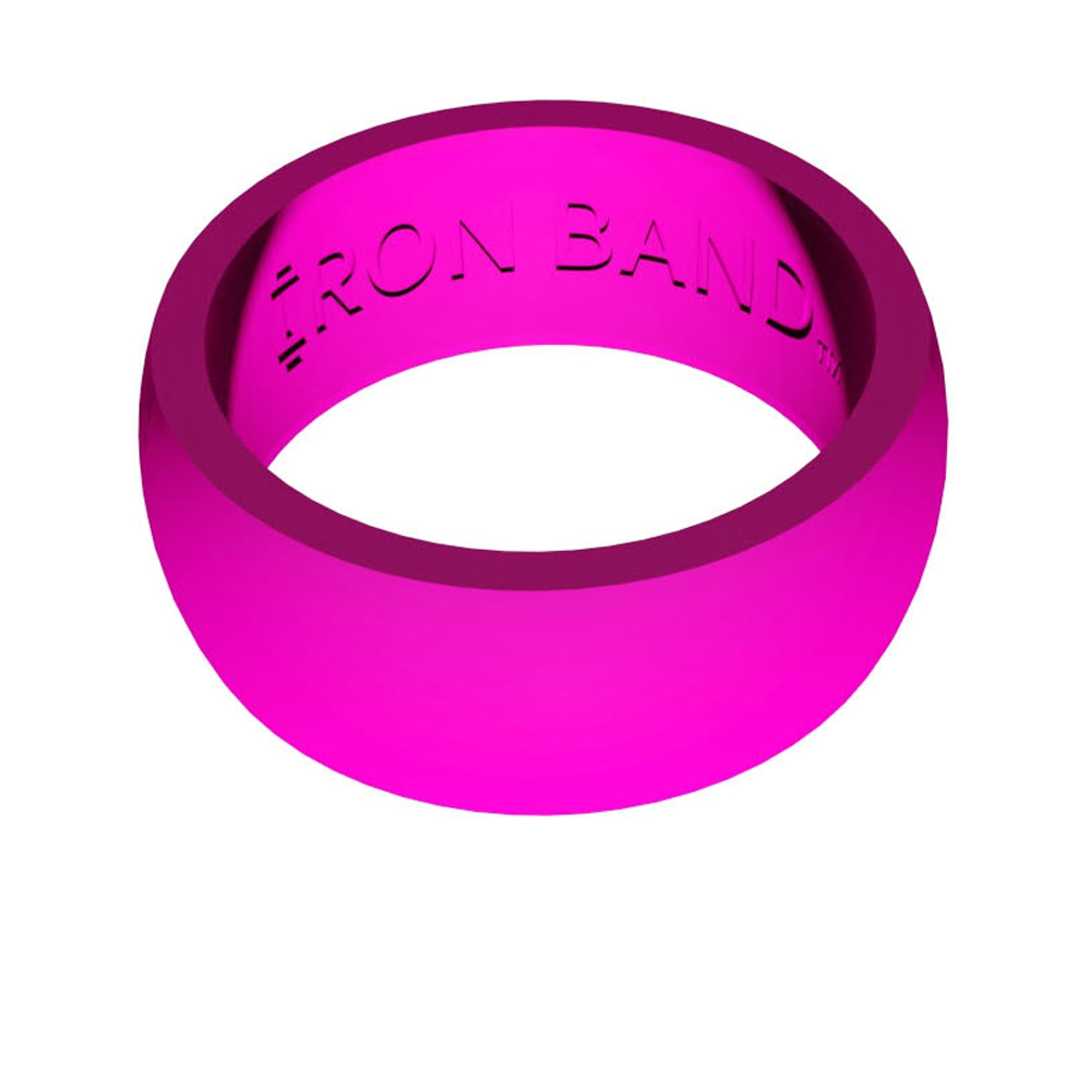 Iron Band Quality Silicone Rubber Wedding Ring for an Active Lifestyle ...