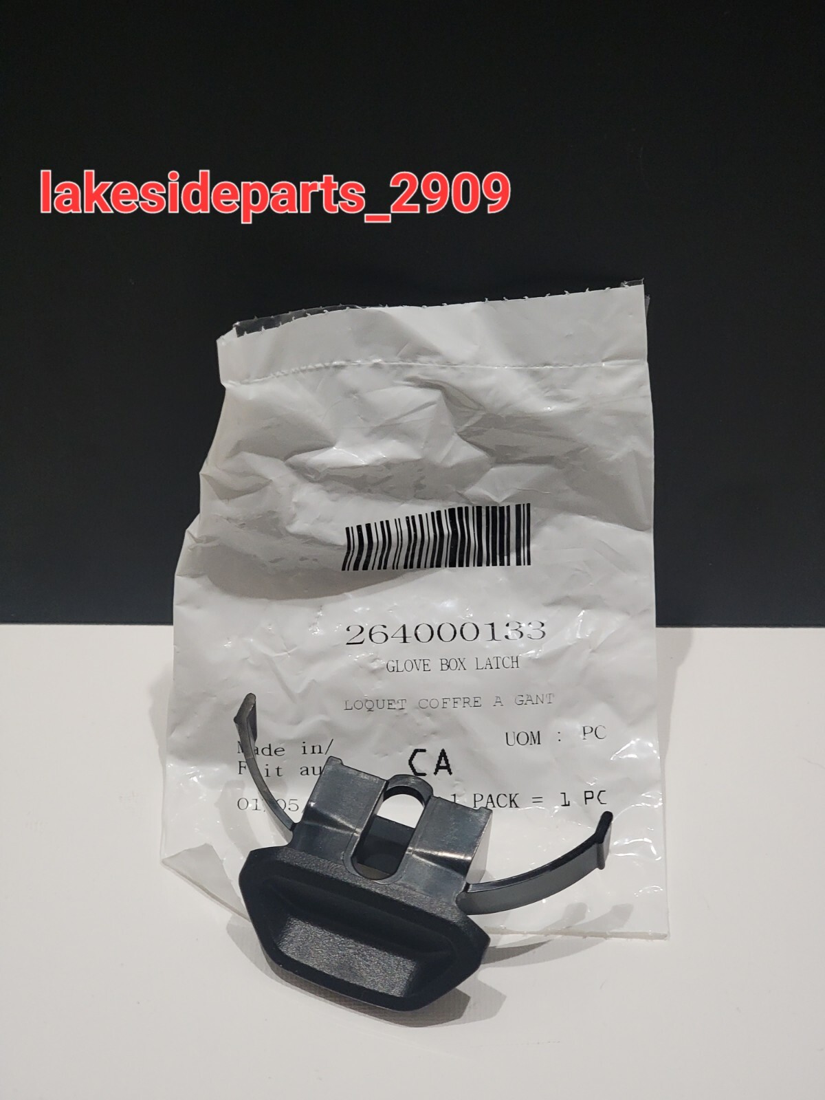 OEM SEA-DOO 18-23 RXT RXP GTI GTR GTX FISH PRO WAKE GLOVE BOX LATCH ...