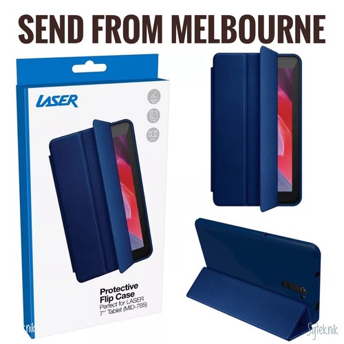NEW Laser 7 in MID-785 Tablet Flip Folio Slim Case Cover Drop ...