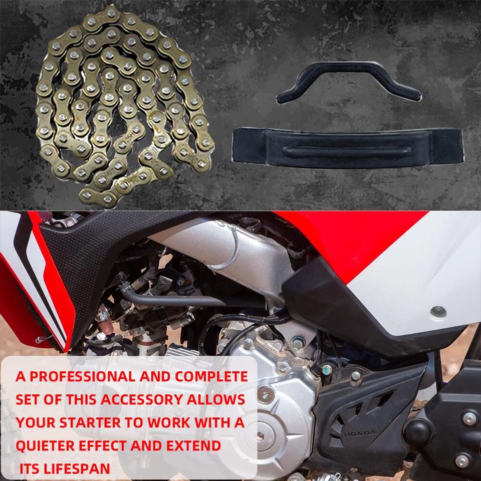 Starter Chain & Chain Guides For Chinese 4-stroke 125cc 110cc 90cc 70cc ...