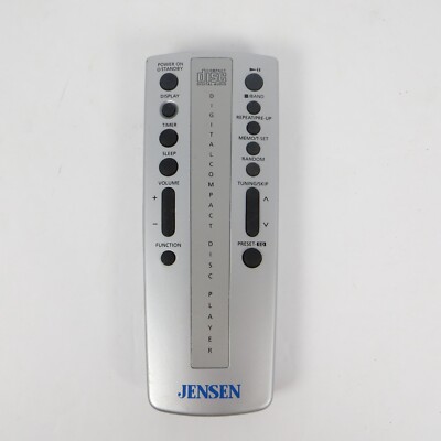Jensen Audio Vertical Micro Music System Remote Control Model JMC600 | eBay