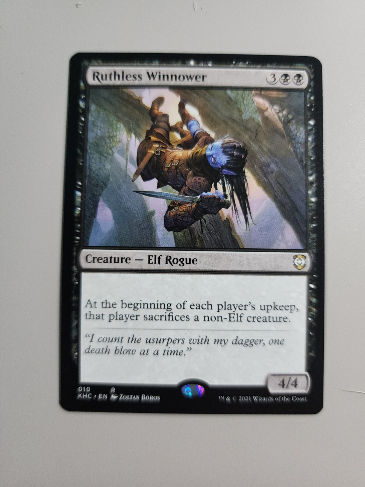 MTG Ruthless Winnower Commander: Kaldheim 010 Regular Rare for sale ...