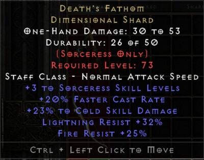 Diablo 2 Resurrected / D2R / Deaths Fathom. PC Softcore US/EU/ASia | eBay