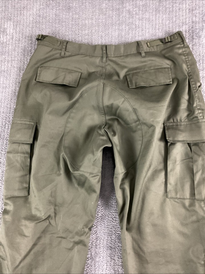 ROTHCO BDU Military Cargo Fatigue Trouser Pants Mens Large Regular OD ...