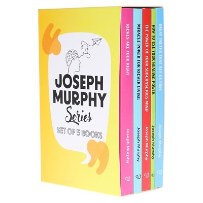 Joseph Murphy Series 5 Books Collection Box Set - Fiction - Paperback ...