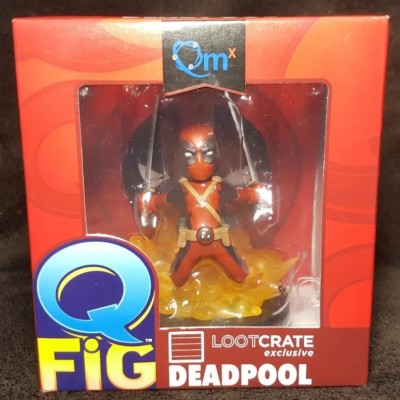 Q Fig Marvel DEADPOOL Loot Crate Exclusive ~ New/Authentic ~ QFIG | eBay