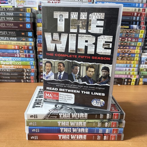 The Wire | The Complete Series | Season 1-5 | 5 DVD Set | Region 4 ...