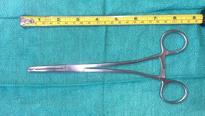 Heaney Hysterectomy Clamp Straight 8.25" | eBay