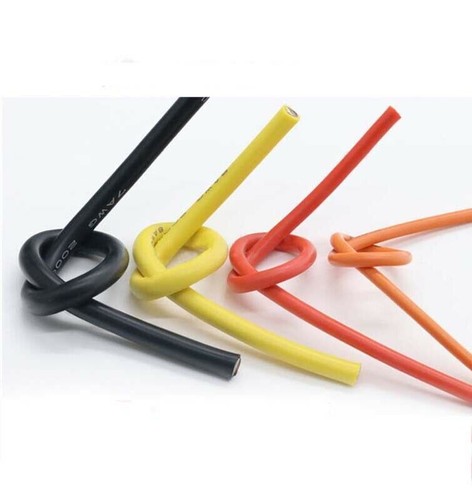 4-30 AWG UL Silicone Flexible Stranded Cable 0.08mm RC Model Wire 600V ...