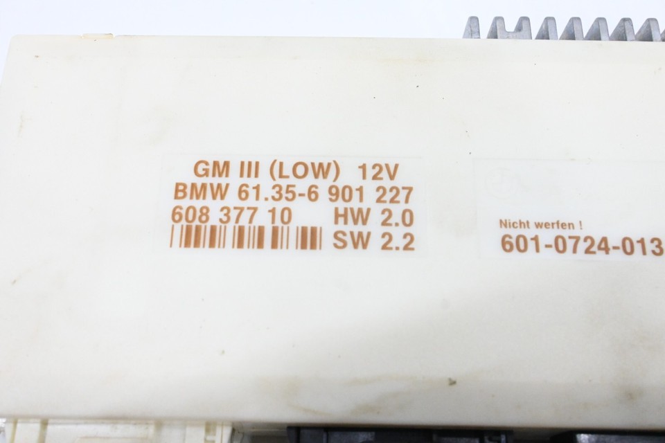 ⭐ 96-03 Bmw E39 5/7 Series M5 Basic Body Control Module 3 Computer Unit ...