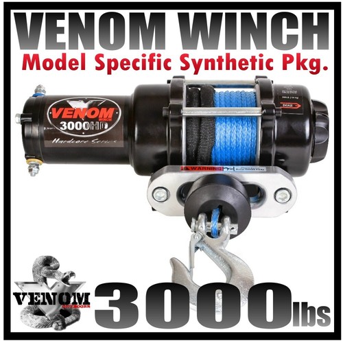 3000LB VENOM ATV WINCH KIT HONDA 2003-23 RINCON TRX 650 & TRX 680 | eBay