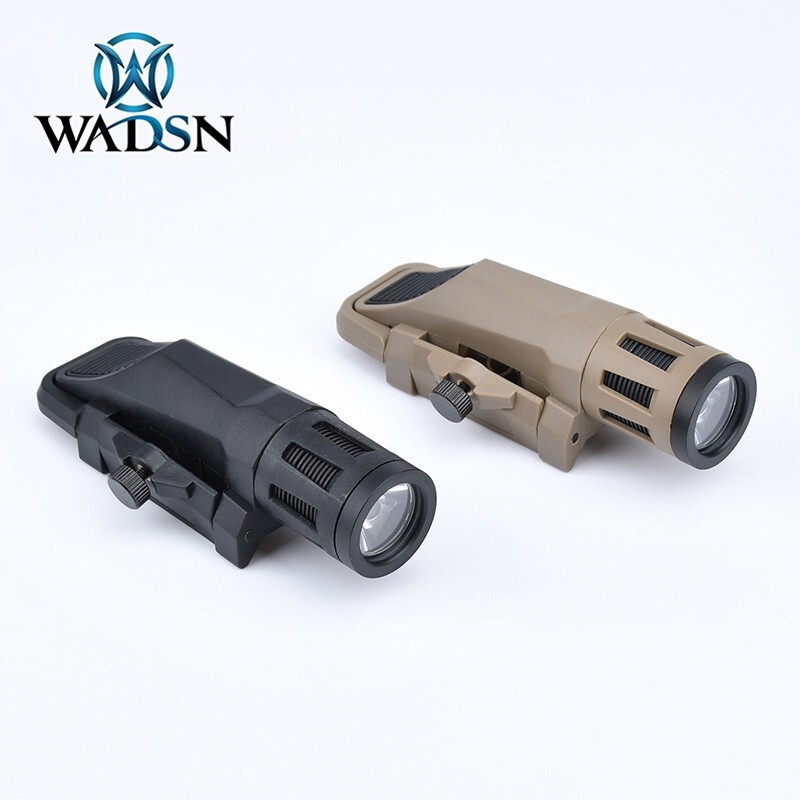 WADSN WML G2 Flashlight Tactical Helmet Light Rifle Weapon Light Fit ...