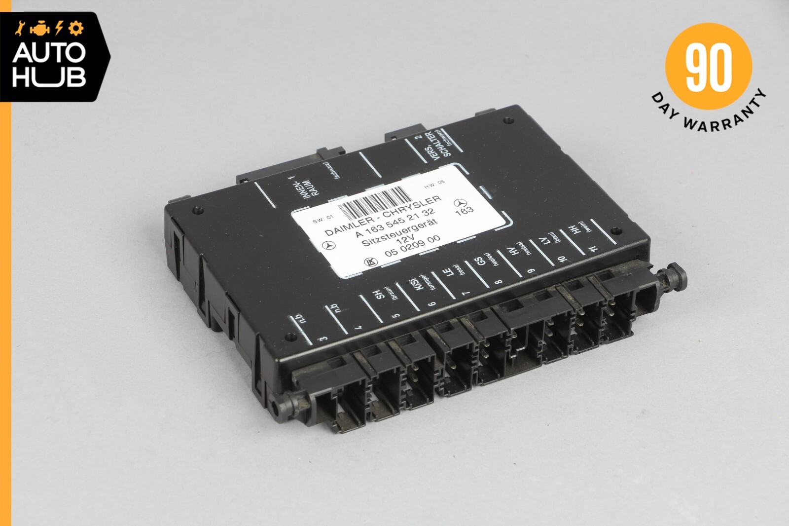 98-05 Mercedes W163 ML500 ML55 AMG Seat Control Module Front Left Or ...