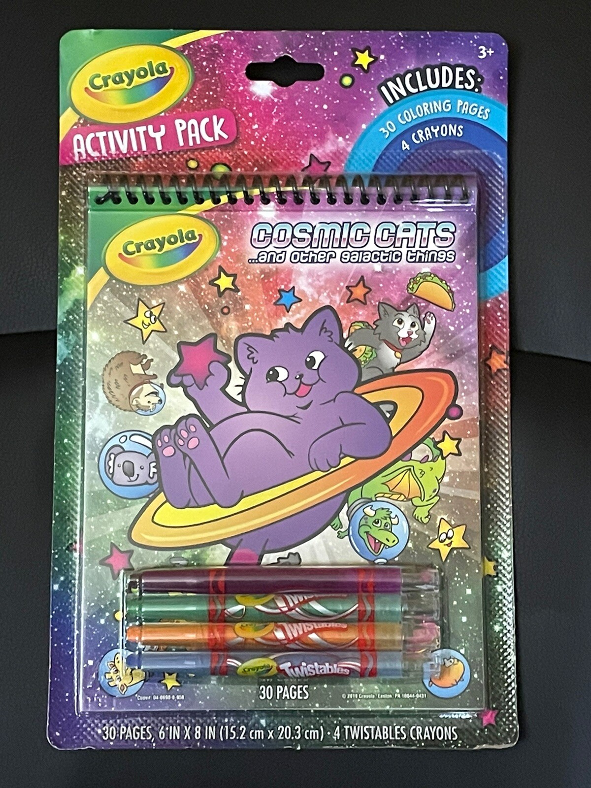 Crayola Cosmic Cats Activity Pack Coloring and Crayons for sale online ...
