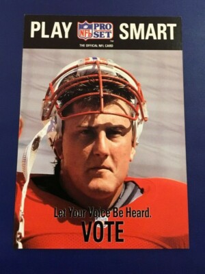 1992 Pro Set # 353 PAT HARLOW New England Patriots Vote Short Print | eBay