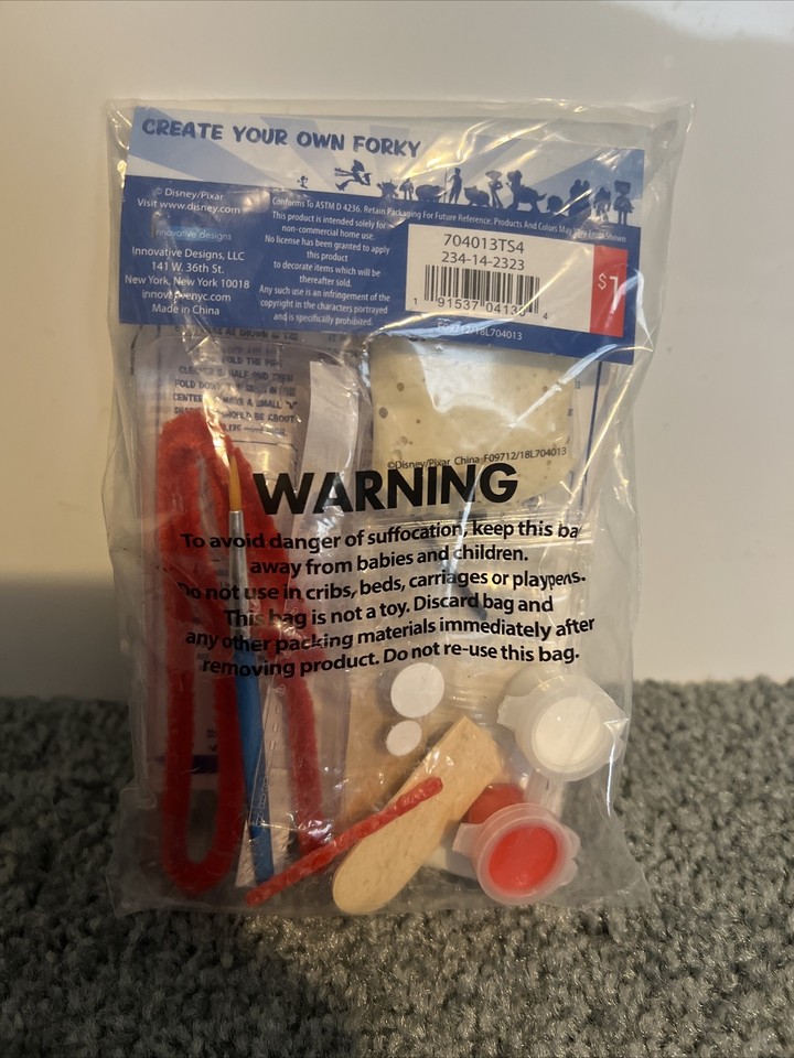 Toy Story 4 Create Your own Forky kit Craft kit party 191537041304 | eBay
