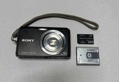 Sony Cyber-Shot DSC-W180 10.1MP Digital Camera Red Steady Shot - Tested ...