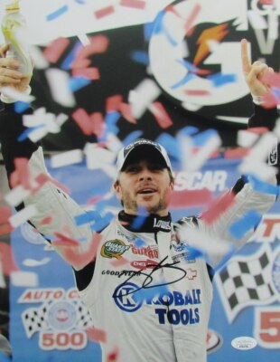 Jimmie Johnson Autographed 11x14 Photo NASCAR Driver JSA | eBay