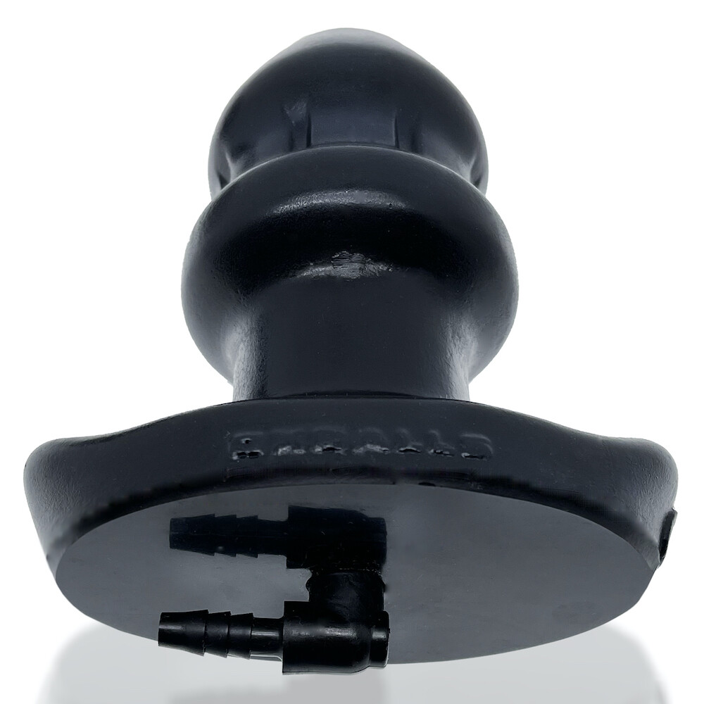 Oxballs Drain-O Flow-Thru Buttplug Black Small Buttplug Anal Plug ...