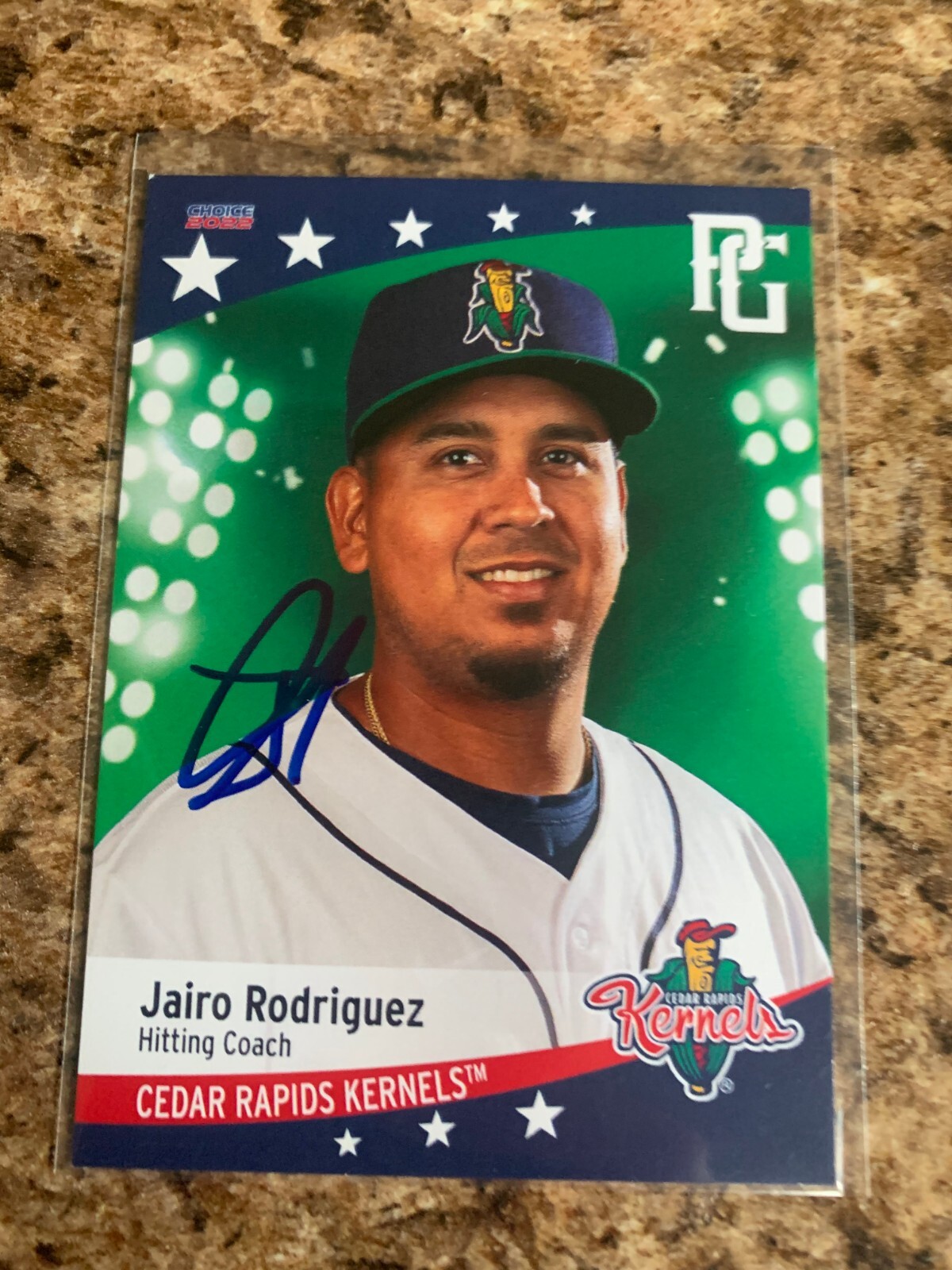 Jairo Rodriguez Signed 2022 Cedar Rapids Kernels Minnesota Twins Team ...