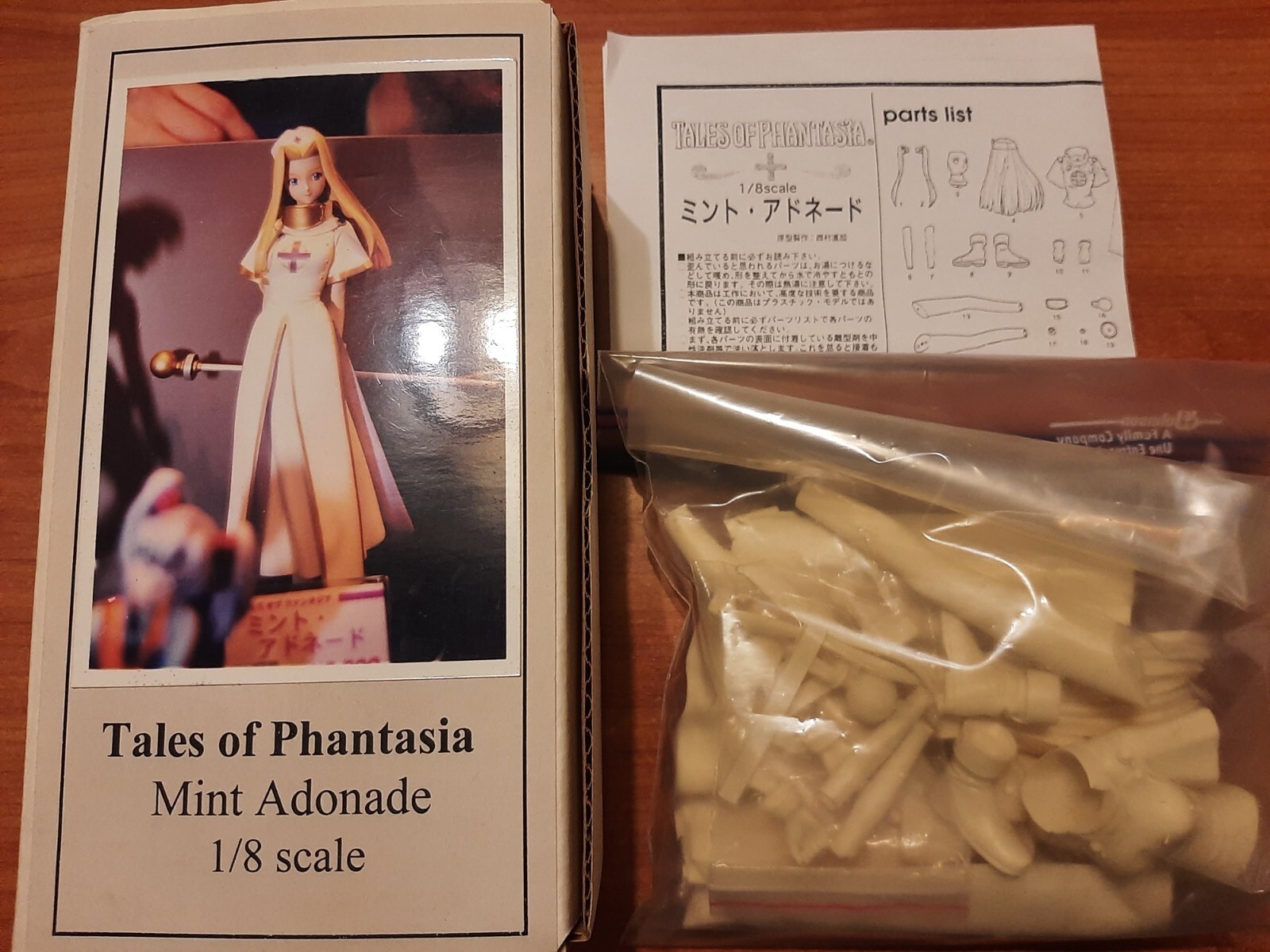 Tales Of Phantasia Mint Adnade 1/8 Scale Anime Resin Figure Kit | eBay