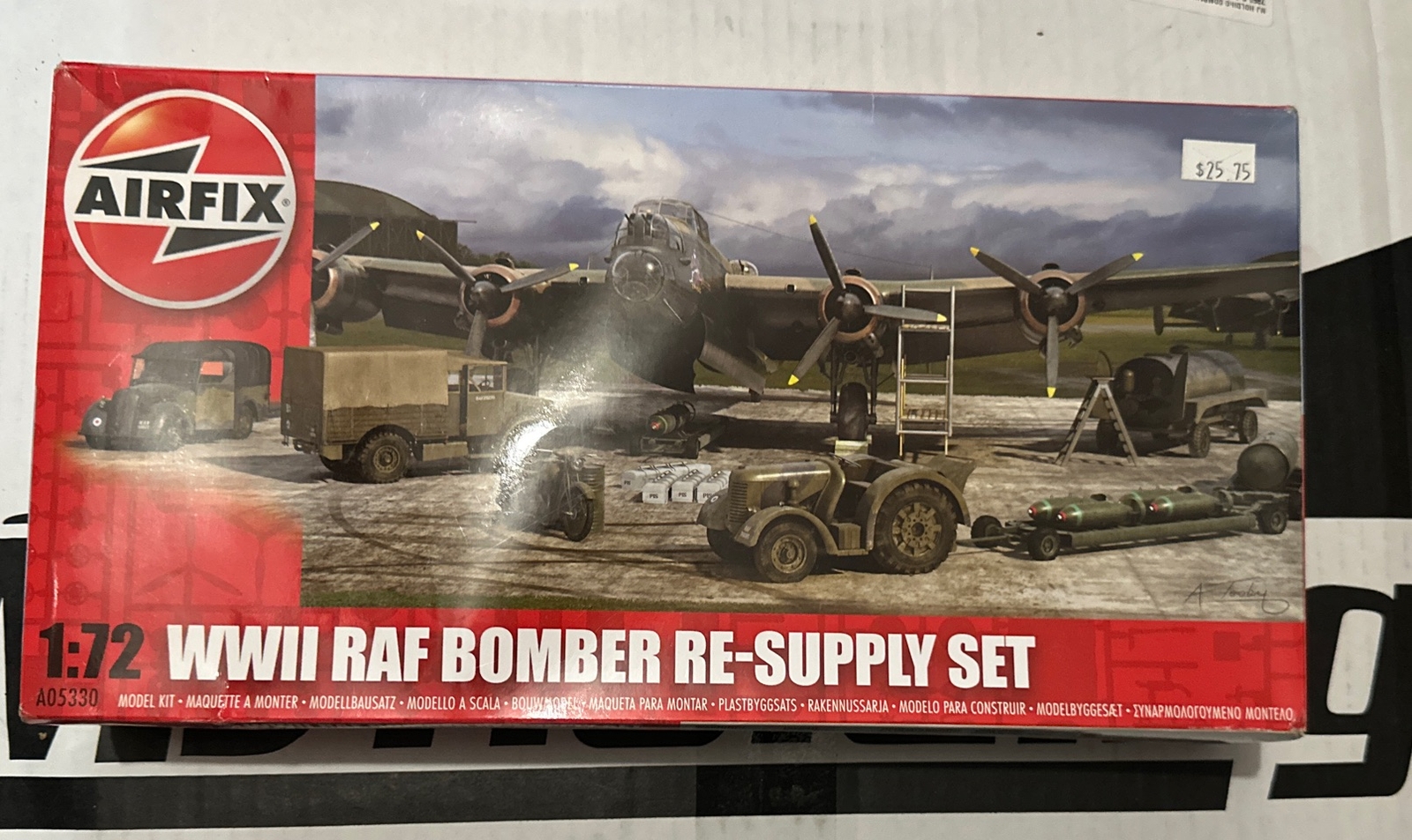 HUGE Airfix A05330 WW2 RAF Re-supply set Plastic Model Kit | eBay