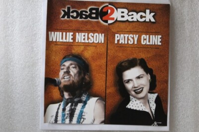 Willie Nelson & Patsy Cline Back 2 Back CD Folk, World, & Country ...