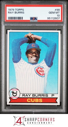 1979 TOPPS #98 RAY BURRIS CUBS PSA 10 | eBay