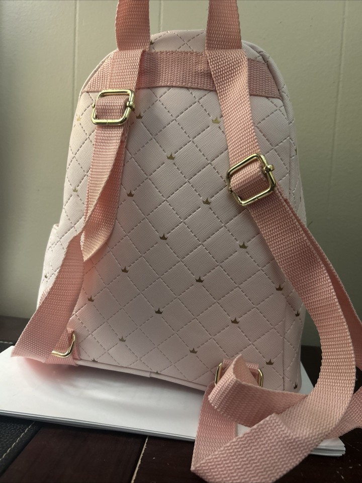 NWOT Loungefly Disney Days Pink Castle Disneyland Quilted Backpack | eBay