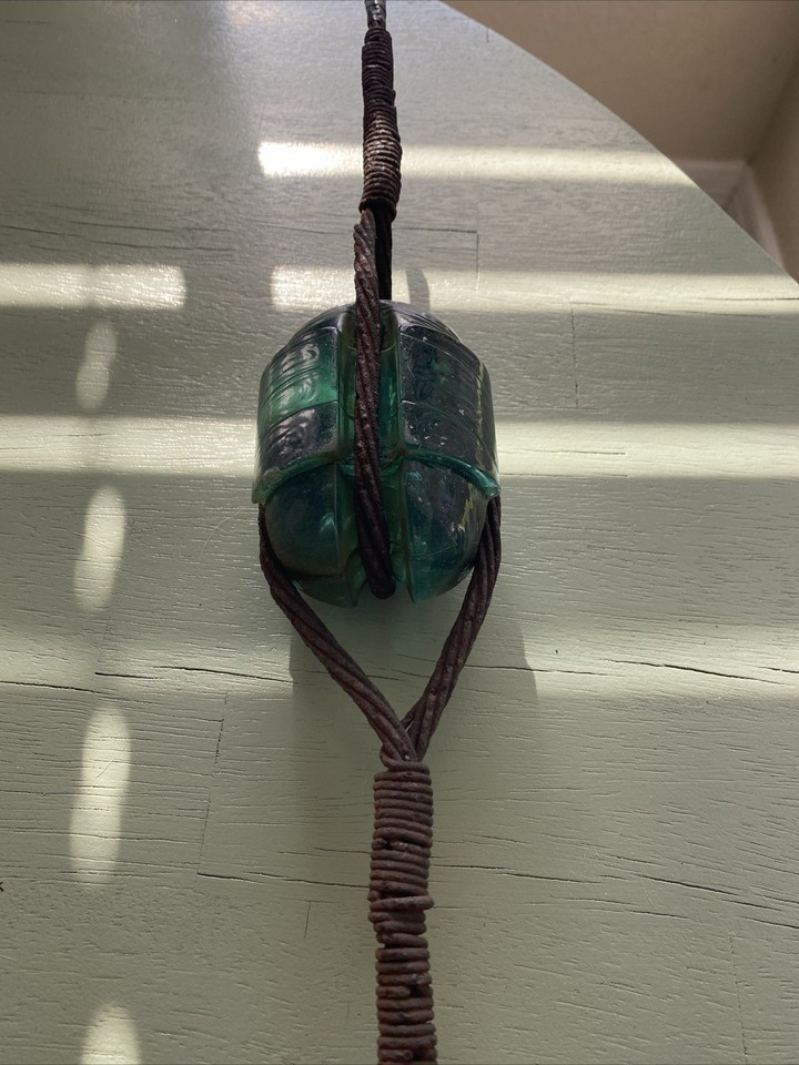 Johnny Ball Dark Blue Aqua Glass Insulator | eBay