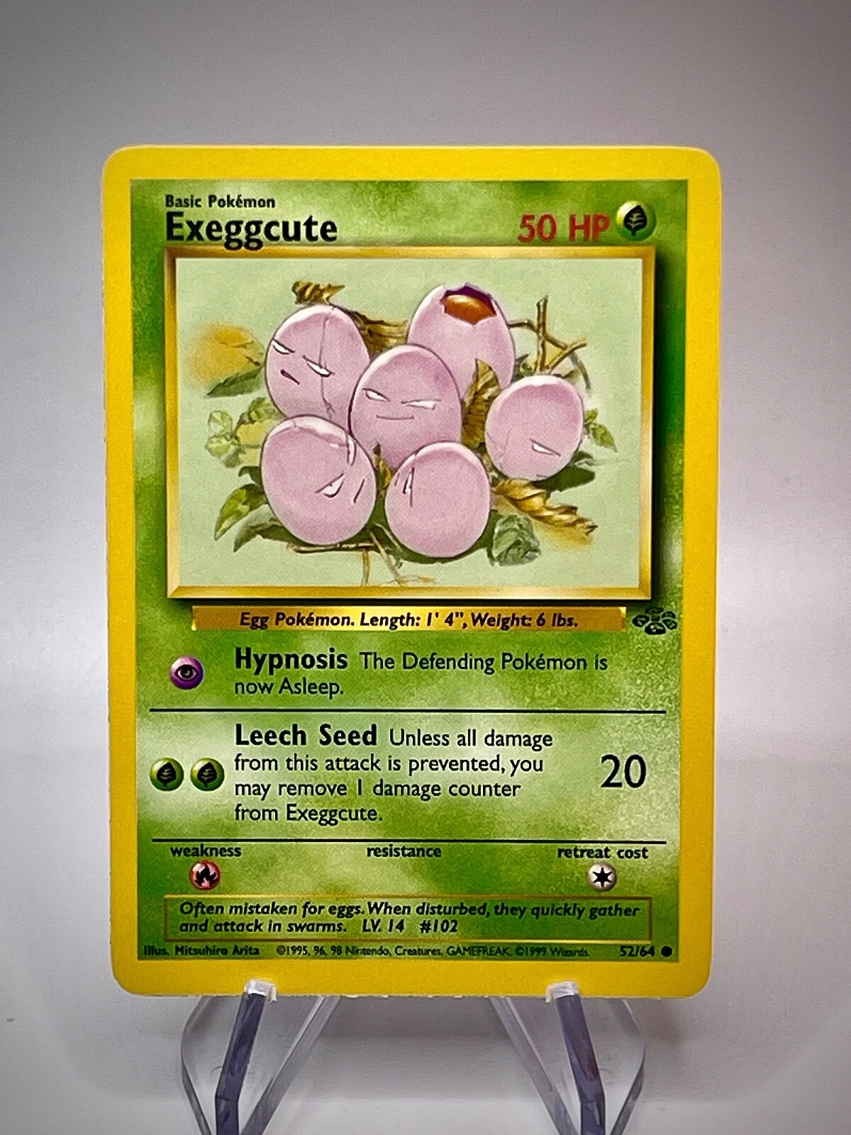 Pokémon TCG Exeggcute Jungle 52/64 Regular Unlimited Common | eBay