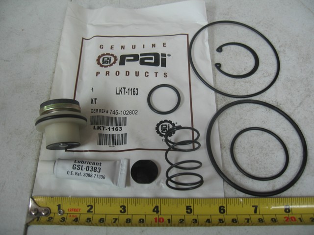 R12 R14 Relay Valve Repair Kit. PAI # LKT-1163 Ref. # Bendix 102802 ...