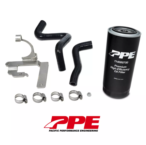 2020+ 6.6L L5P Duramax PPE Deep Oil Filter/Fuel Coolant Pump Relocation ...