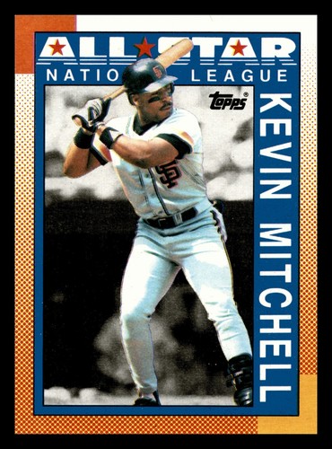 1990 Topps Kevin Mitchell Giants All-Star #401 Centered Mint | eBay