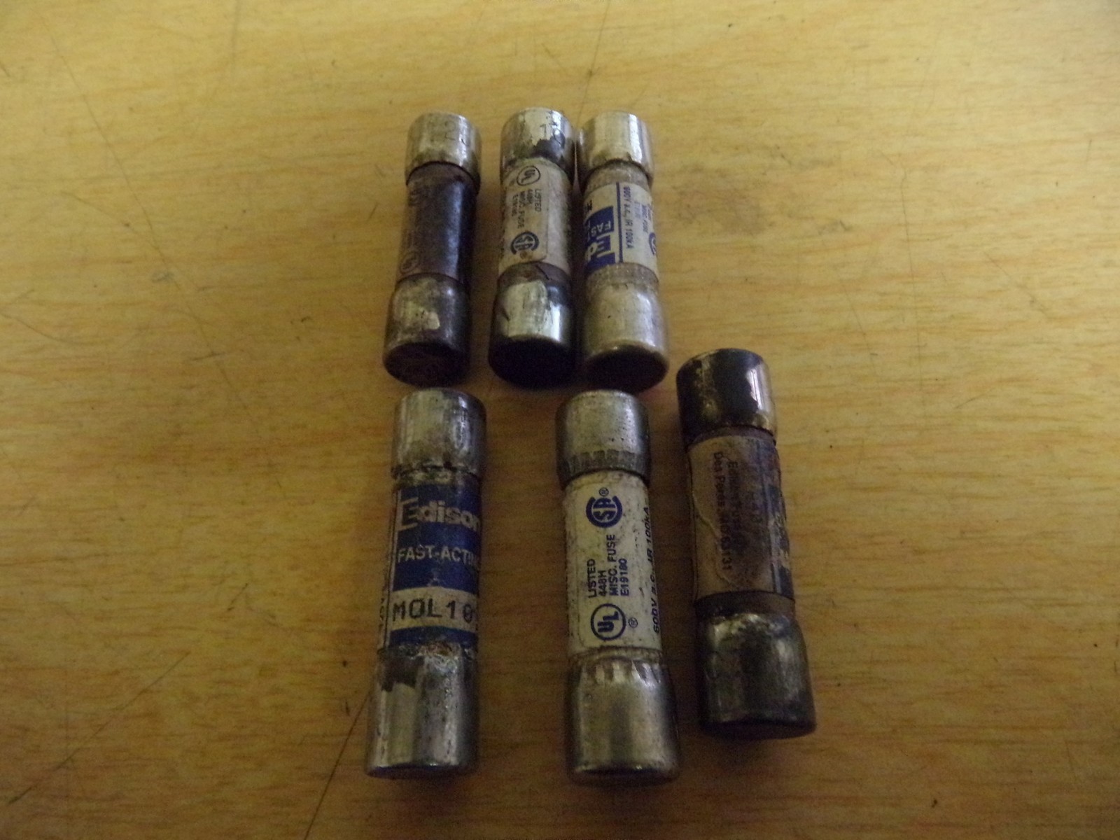 Edison MCL10 Fuses, Lot of 6 *FREE SHIPPING* | eBay