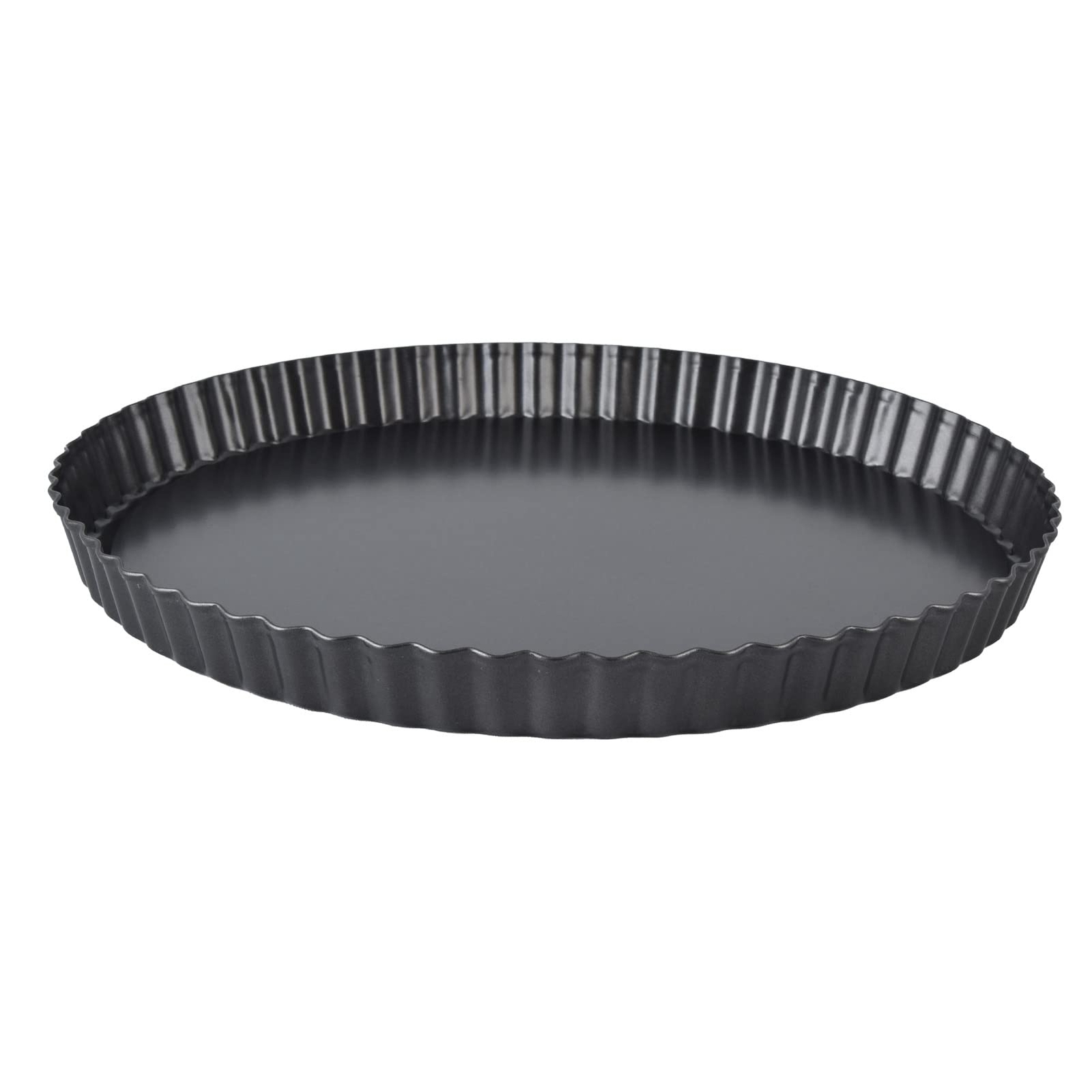Round Tart Pan Removable Bottom Non Stick Tart Pan Large Fluted Tart ...