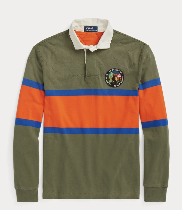 Size L Polo Ralph Lauren Classic Multi Bold Striped Expedition ...