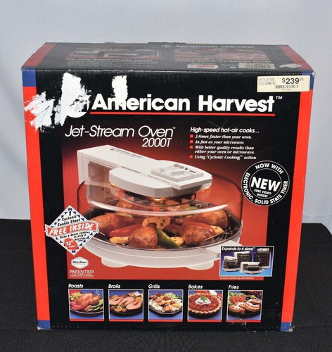New Opened Box Vintage American Harvest Jet Stream Oven JS-2000T | eBay