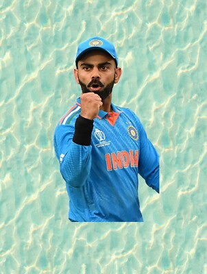 India Cricket star Virat Kohli 100% waterproof vinyl sticker decal ...