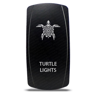 CH4x4 Rocker Switch Turtle Lights Symbol - White LED | eBay