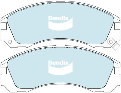 Brake Pads 4WD/SUV Front Bendix DB12234WD for Mitsubishi Lancer CZ CJ ...